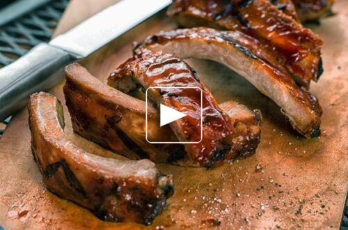 Recette ribs sirop d’érable - Paris Texas - Fooding