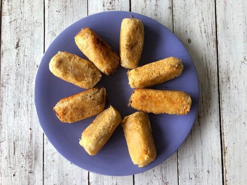 Recette de Beignets de manioc au comté par Alice Moireau - Fooding