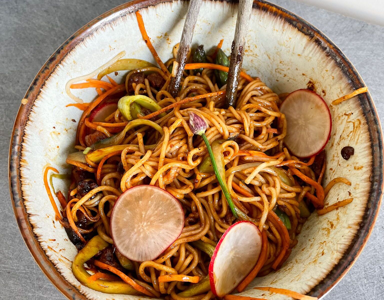La recette de zha jiang mian de Handa Cheng (Chifan) - Fooding