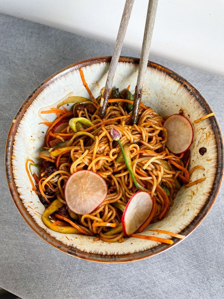 La recette de zha jiang mian de Handa Cheng (Chifan) - Fooding